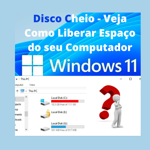 Disco Cheio - Veja Como Liberar Espaço do seu Computador » ontrax otx